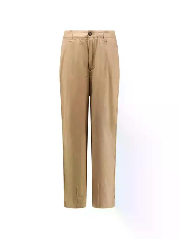 WOODBIRD Wu Chino Cotton Trousers - Brown