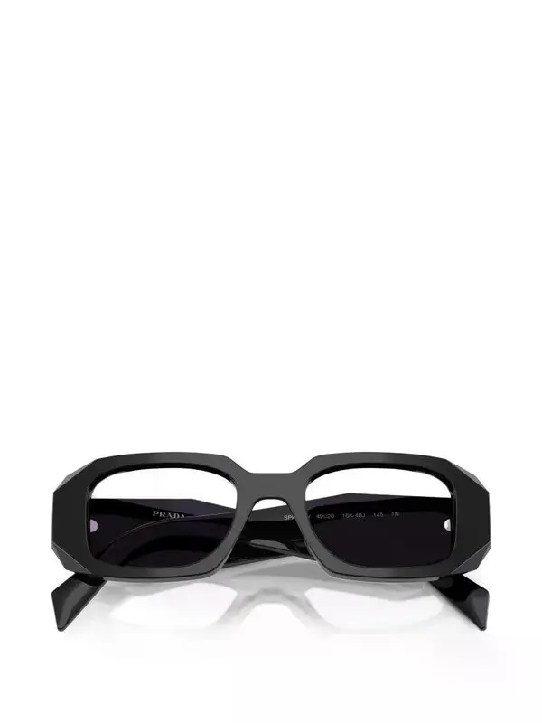 Prada Rectangle Frame Sunglasses - Black