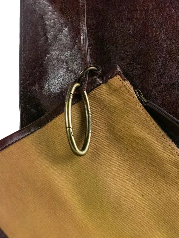 BEA MOMBAERS Beaumanoir Grained Leather Clutch Bag