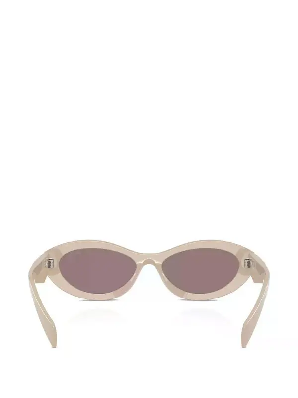 Prada Geometric Frame Sunglasses