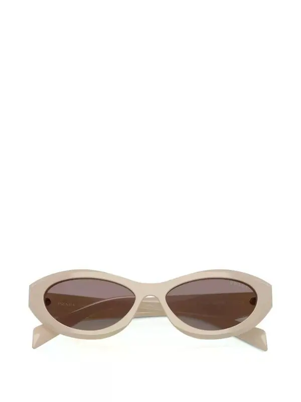 Prada Geometric Frame Sunglasses