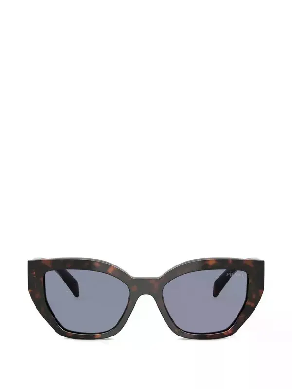 Prada Geometric Frame Sunglasses