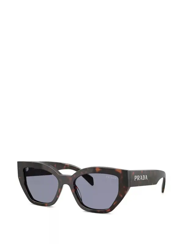 Prada Geometric Frame Sunglasses
