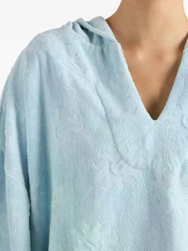 Hunza G Sunny Hooded Poncho