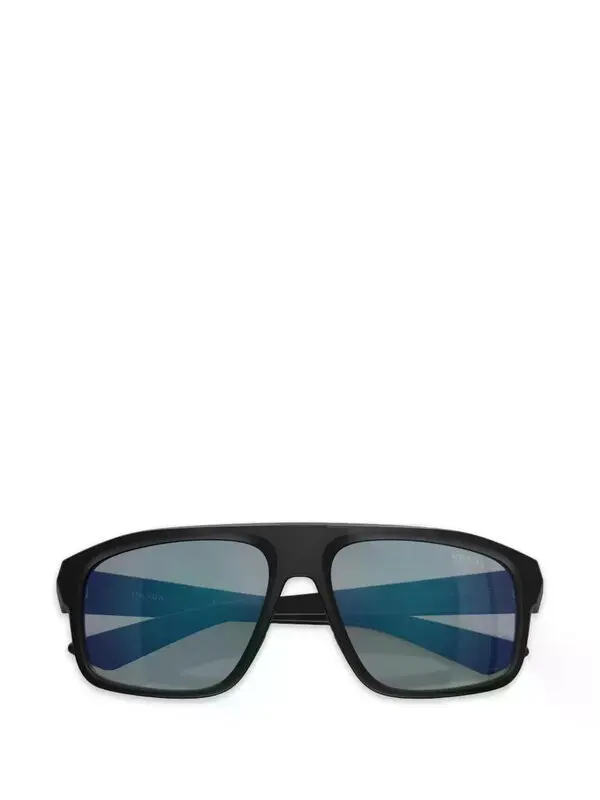 Prada Geometric Frame Sunglasses