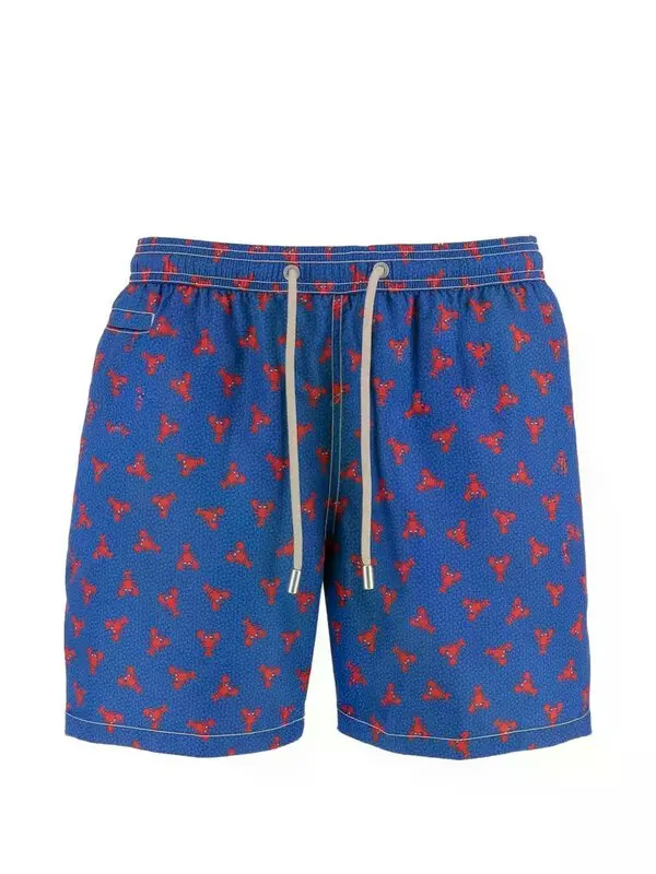 MC2 SAINT BARTH Lobster Print Swim Shorts