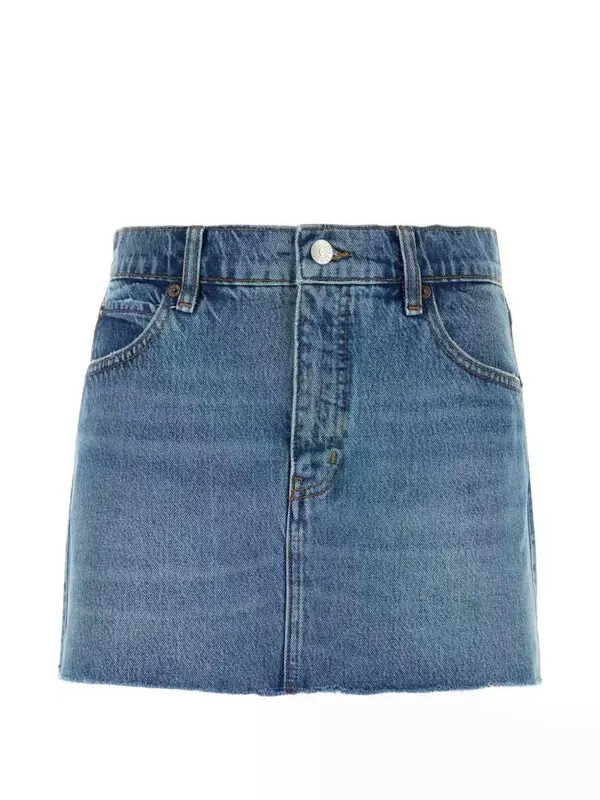 FRAME Denim Mini Skirt