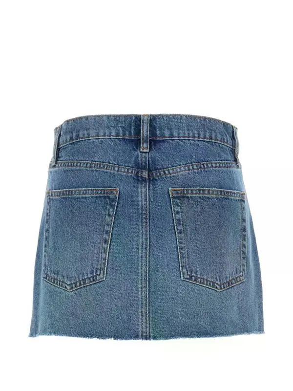 FRAME Denim Mini Skirt