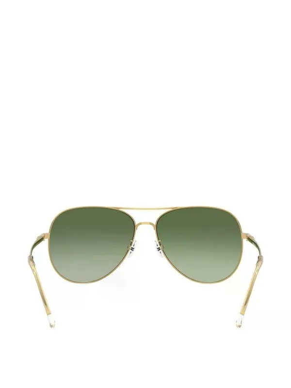 Tory Burch Eleanor Pilot Sunglasses