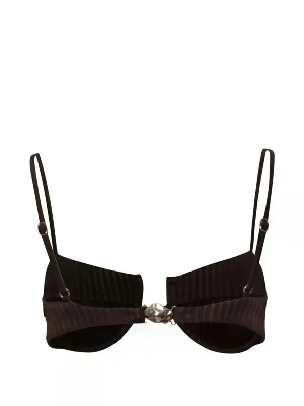 BAOBAB Roma Textured Underwire Bikini Top