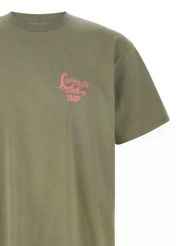 Carhartt Work In Progress Logo-print Cotton T-shirt