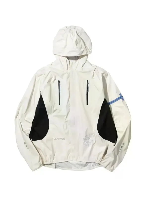 UPPERVOID Colour-block Hooded Jacket