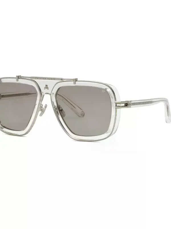 Philipp Plein Logo-plaque Pilot Sunglasses