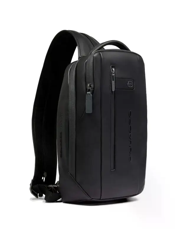 PIQUADRO Convertible Leather Backpack