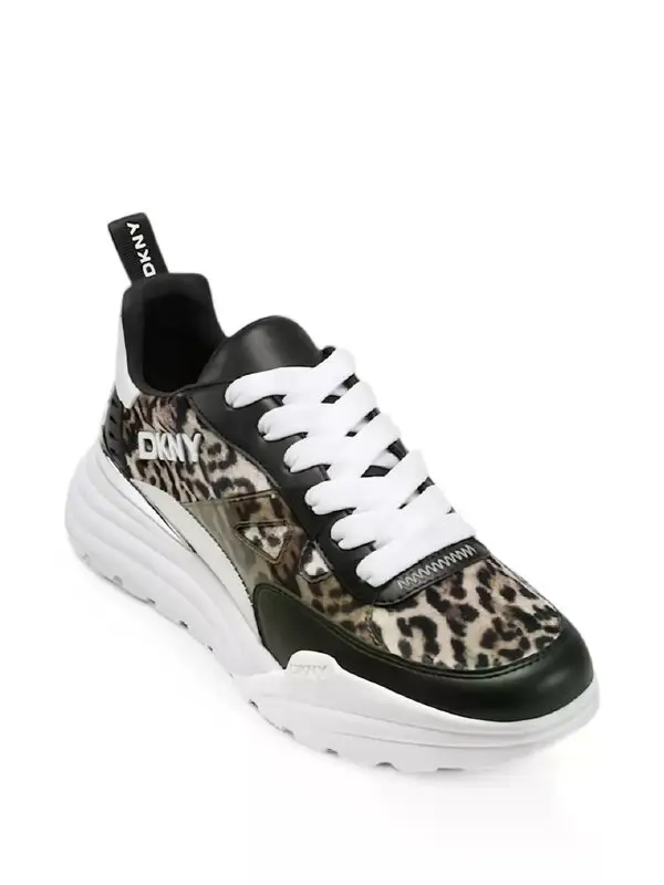 Dkny Leopard-print Zanira Sneakers
