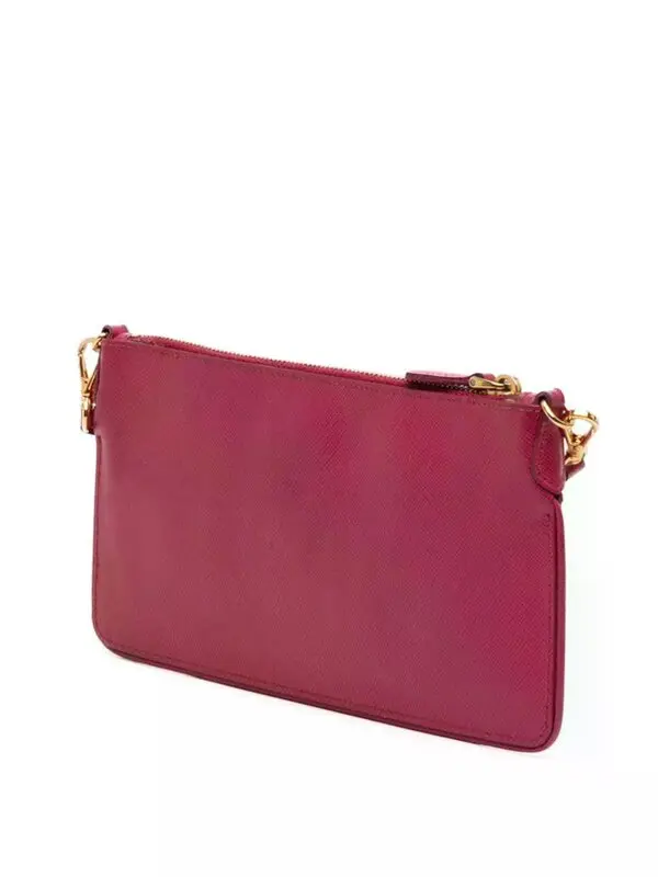Prada Saffiano Lux Top Zip Crossbody Bag