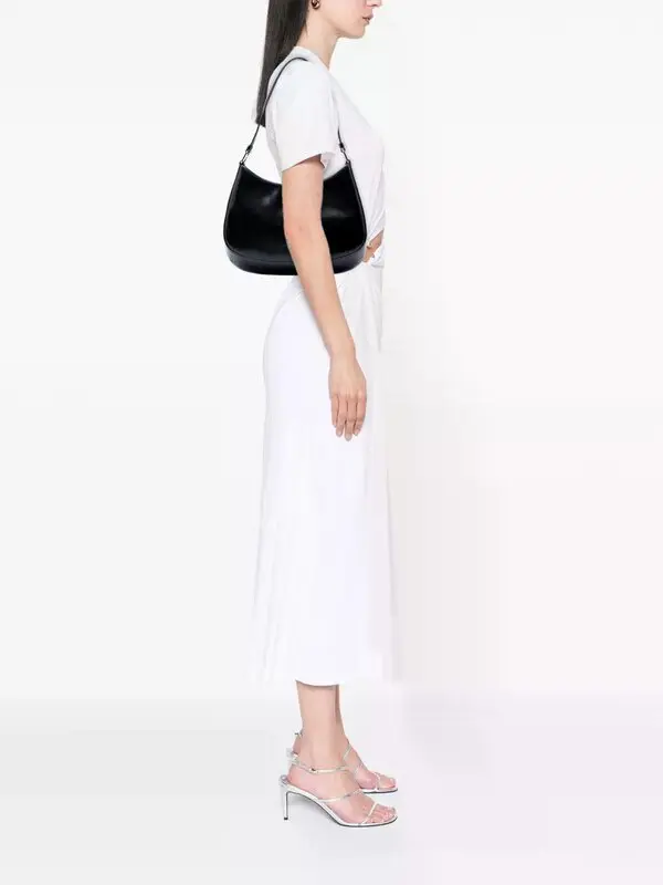 Prada Spazzolato Leather Cleo Shoulder Bag