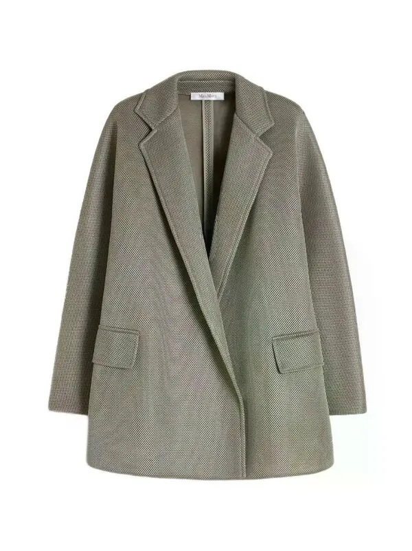 Max Mara Belted Mesh Coat