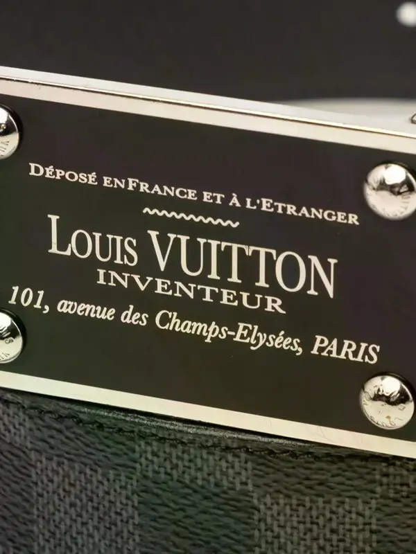 LOUIS VUITTON Damier Graphite Inventeur Reversible Belt