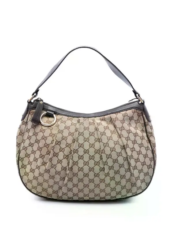 Gucci Sukey Gg Canvas Shoulder Bag
