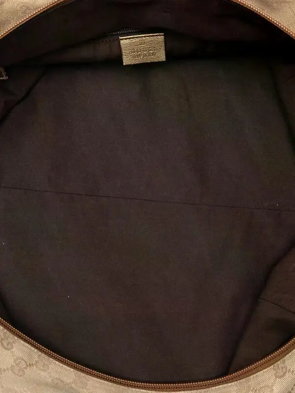 Gucci Gg Canvas Web Duffle Bag