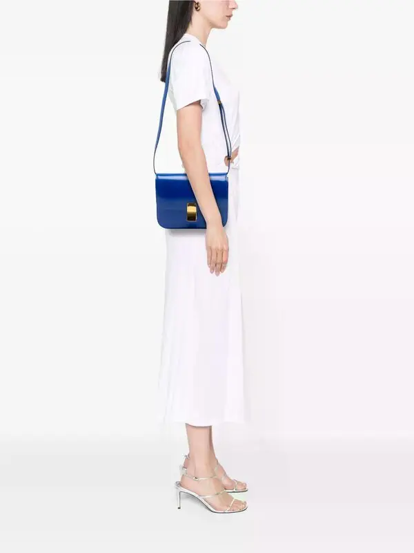 Celine 2012 Medium Calfskin Classic Box Crossbody Bag
