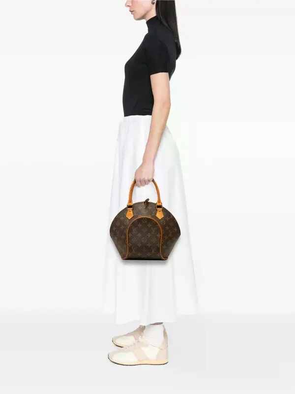 LOUIS VUITTON Monogram Ellipse Pm Handbag - Brown
