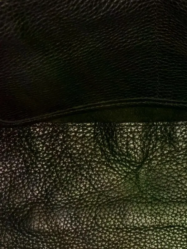 Dolce & Gabbana Pebbled Leather D-ring Tote Bag