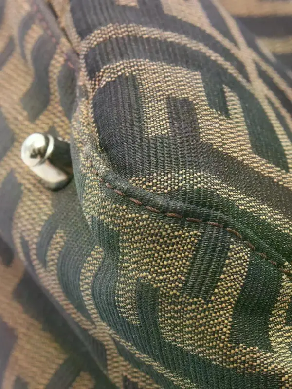 Fendi Zucca Canvas Handbag
