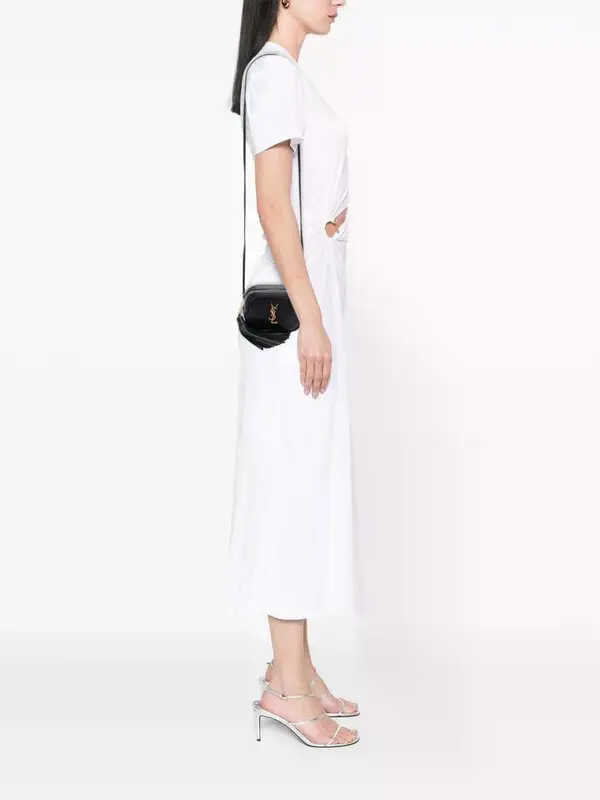 Saint Laurent Calfskin Monogram Blogger Bag
