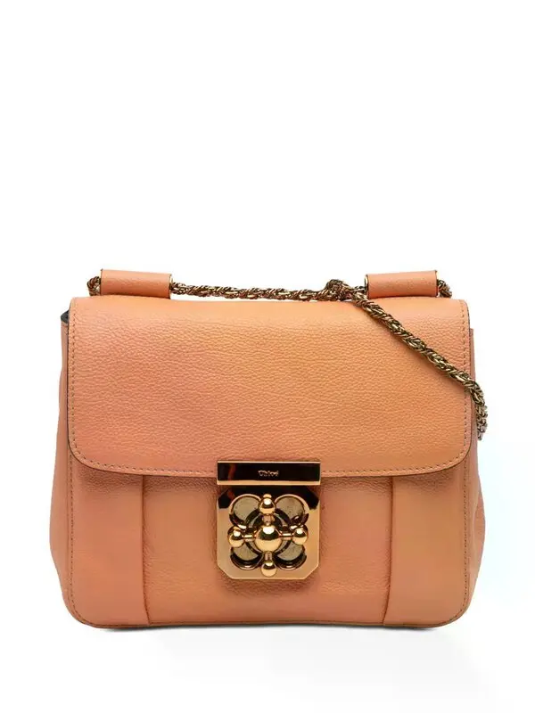 Chloé Small Elsie Crossbody Bag - Orange