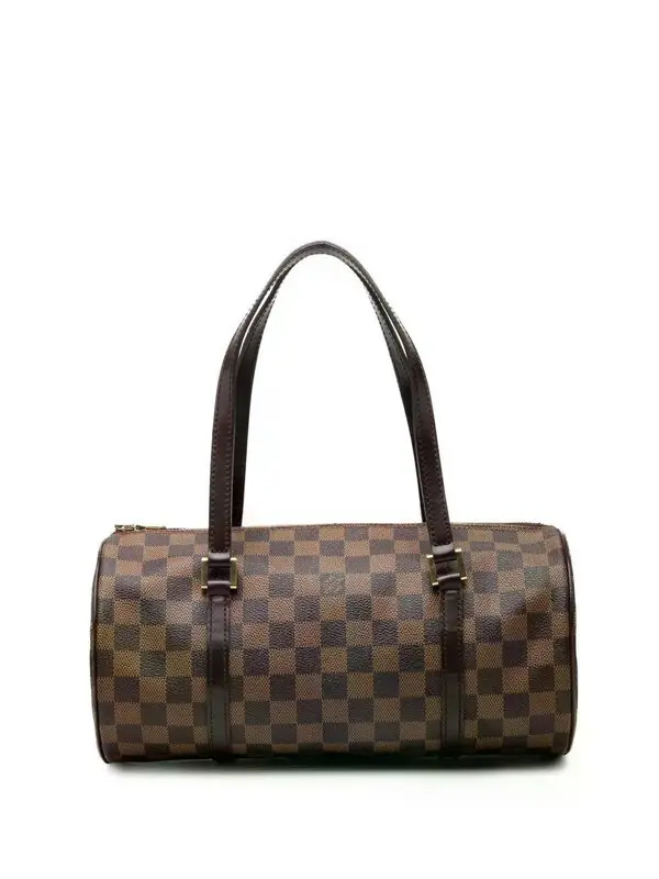 LOUIS VUITTON 2003 Damier Ebene Papillon 30 Handbag