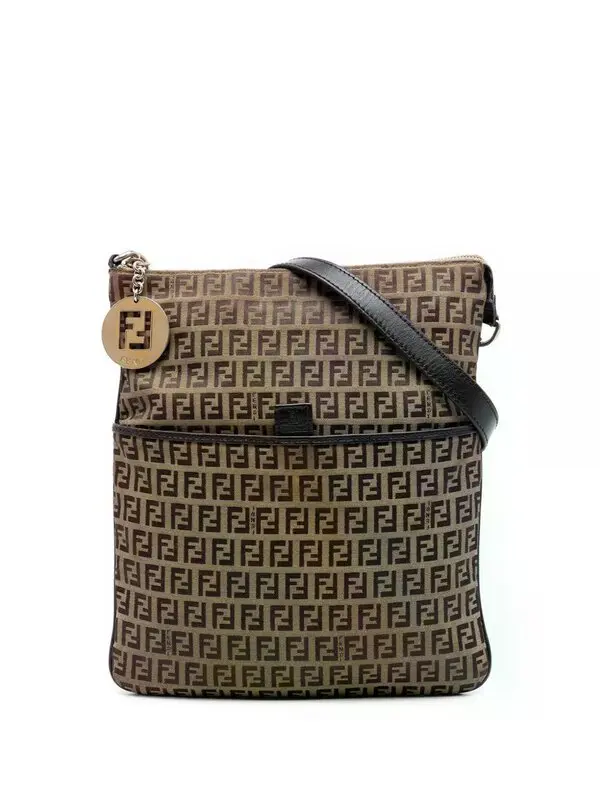 Fendi Zucchino Canvas Crossbody Bag