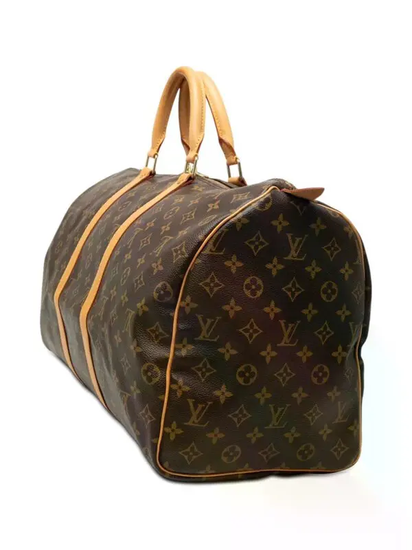 LOUIS VUITTON Monogram Keepall 50 Travel Bag