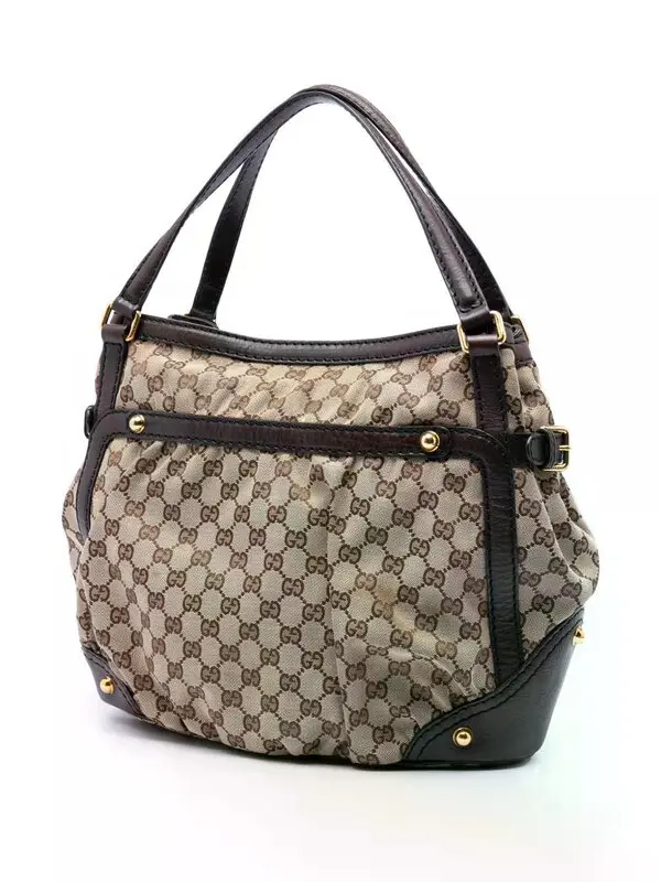 Gucci Gg Canvas Jockey Shoulder Bag