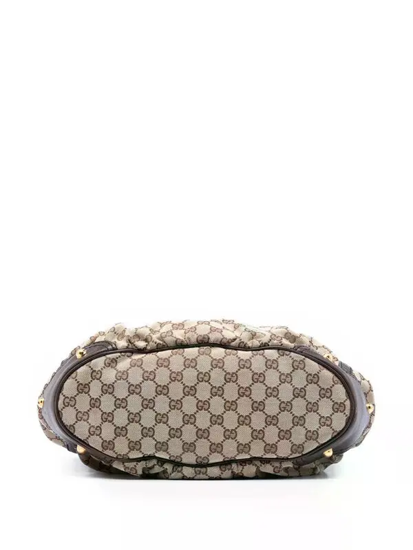Gucci Gg Canvas Jockey Shoulder Bag