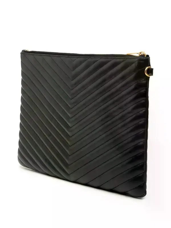 Saint Laurent Monogram Document Holder Clutch Bag