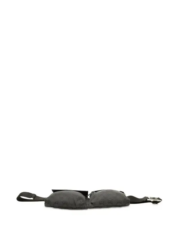Gucci Gg Canvas Double Pocket Belt Bag