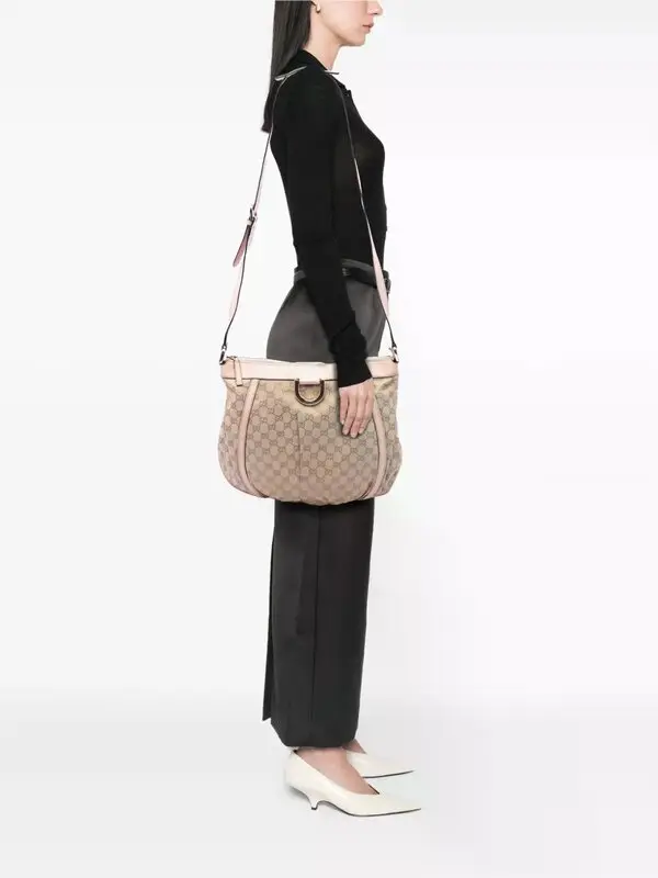Gucci Gg Canvas Abbey D Ring Crossbody Bag
