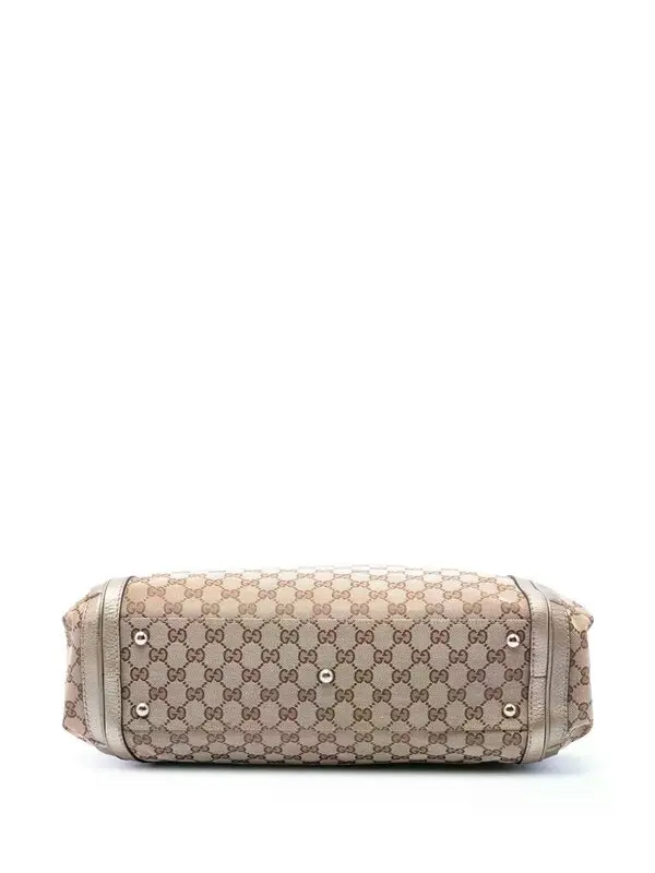 Gucci Gg Canvas Bella Convertible Tote Satchel