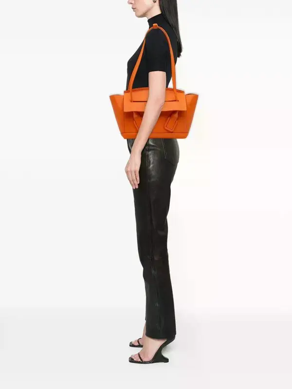 Bottega Veneta Small Grained Calfskin Arco Tote Bag