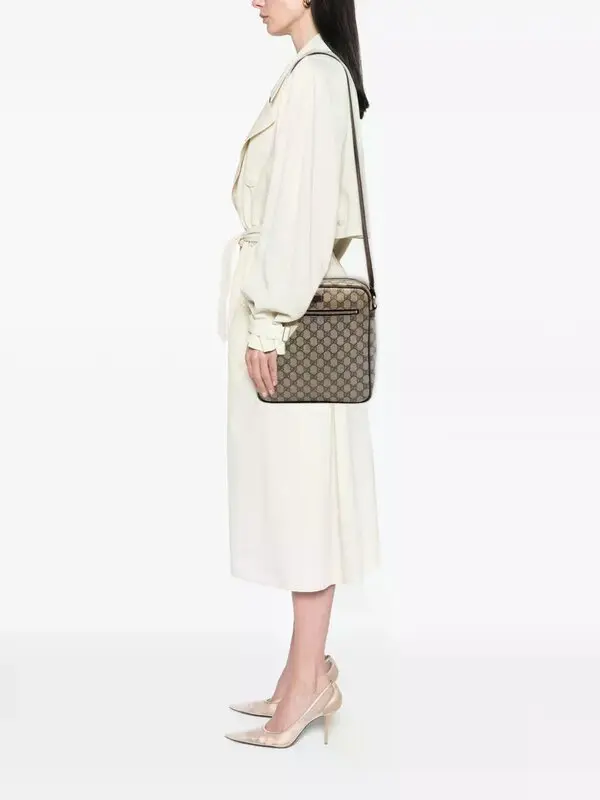 Gucci Gg Supreme Crossbody Bag