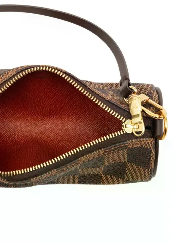 LOUIS VUITTON Damier Ebene Papillon Pochette Handbag