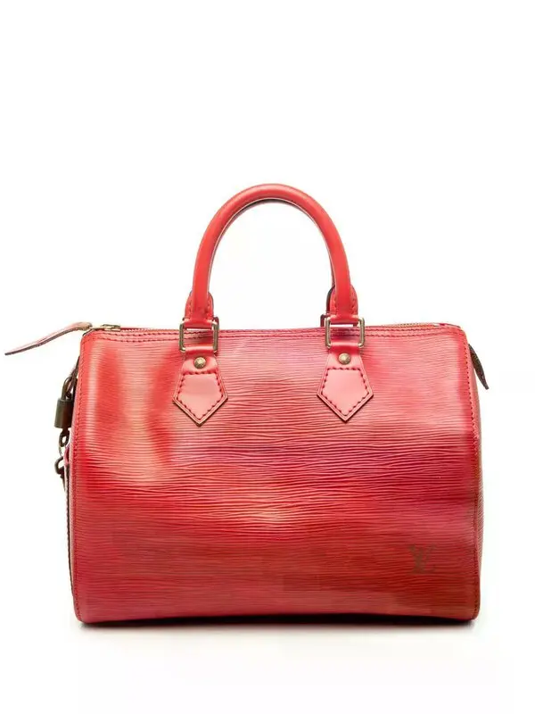 LOUIS VUITTON Epi Speedy 30 Boston Bag
