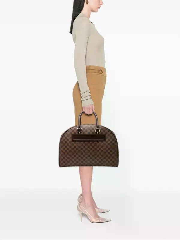 LOUIS VUITTON Damier Ebene Nolita 24 Heures Handbag