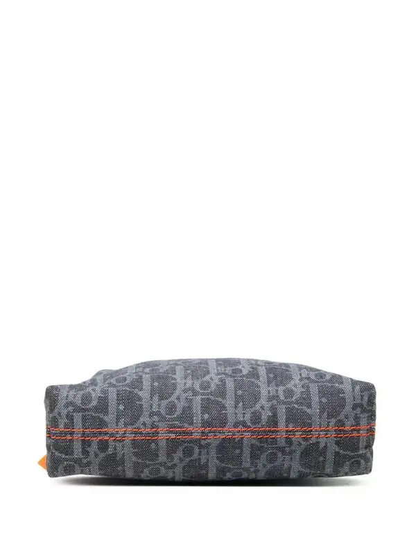 Dior Oblique Denim Flight Cosmetic Pouch