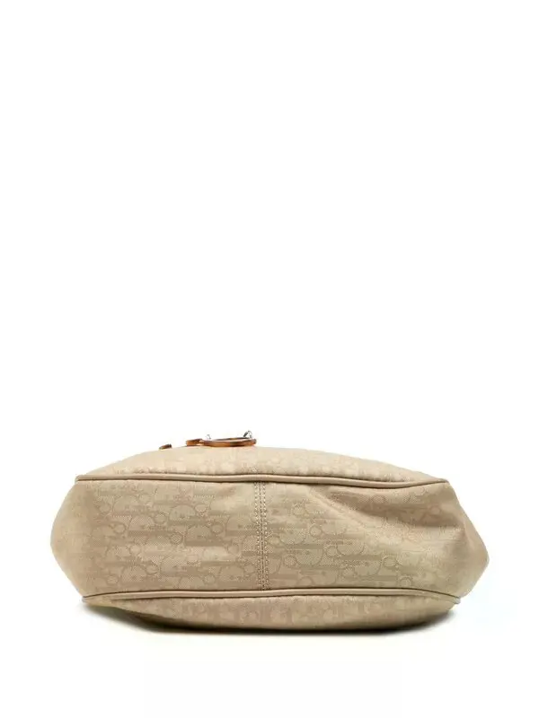 Dior Diorissimo Trotter Canvas Bow Tote Bag