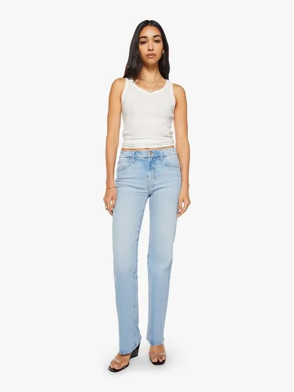 MOTHER The Kick It Fringe Benefits Jeans