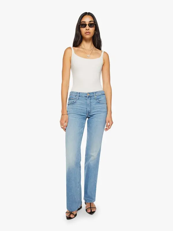 MOTHER The Bookie Sneak "chaos Came Knocking" Jeans