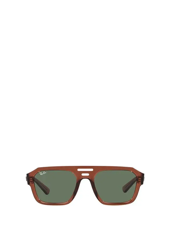 Ray-ban Corrigan Irregular Frame Sunglasses - Green